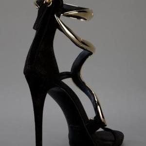 Unique Swirl Design High Heel Sandals on Luulla