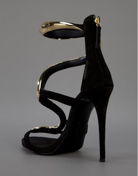 Unique Swirl Design High Heel Sandals on Luulla