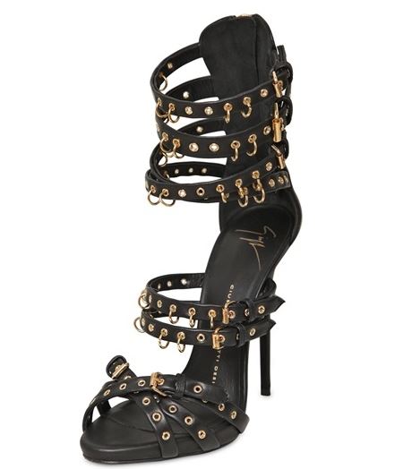 Unique Multi Straps Wrap Ankle High Heel Sandals on Luulla